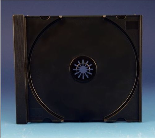 cd case black tray